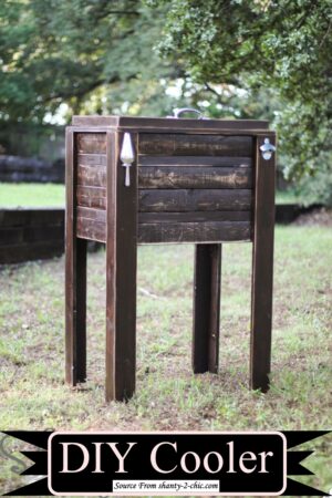 19 DIY Cooler Plans To Refresh Your Summer - DIYsCraftsy