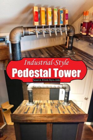 17 Homemade DIY Beer Tower Ideas - DIYsCraftsy