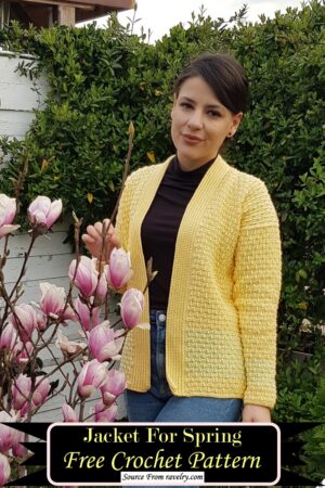 43 Free Crochet Jacket Patterns For All Seasons & Ages - DIYsCraftsy