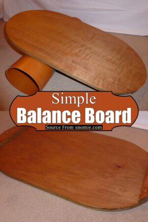 21 Cheap And Easy DIY Balance Board Ideas - DIYsCraftsy
