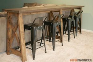 40 DIY Bar Table Ideas & Plans You Can Build Easily - DIYsCraftsy