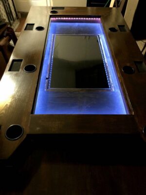 28 DIY Gaming Table Plans for Every Gaming Enthusiast - DIYsCraftsy