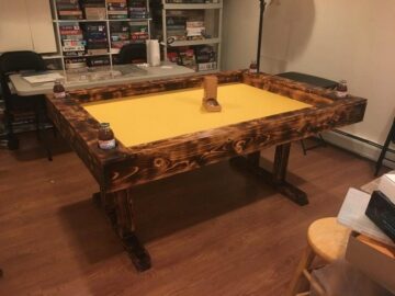 28 DIY Gaming Table Plans for Every Gaming Enthusiast - DIYsCraftsy