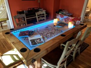 28 DIY Gaming Table Plans for Every Gaming Enthusiast - DIYsCraftsy