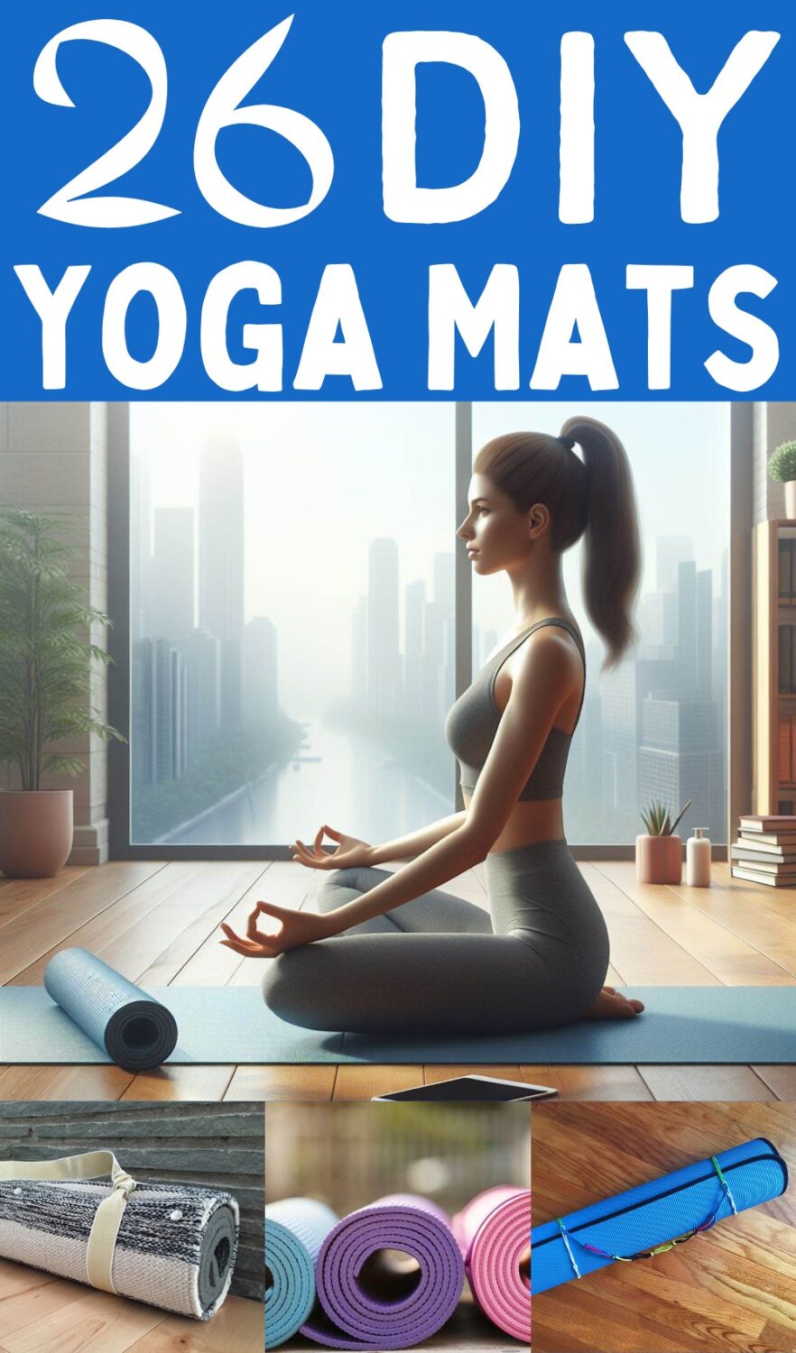 26 Homemade DIY Yoga Mats - DIYsCraftsy