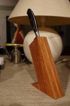 23 DIY Knife Block Plans To Use Anywhere - DIYsCraftsy