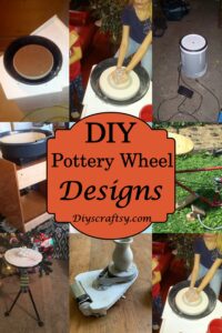 DIY Pottery Wheel Designs You Can Make Yourself - DIYsCraftsy