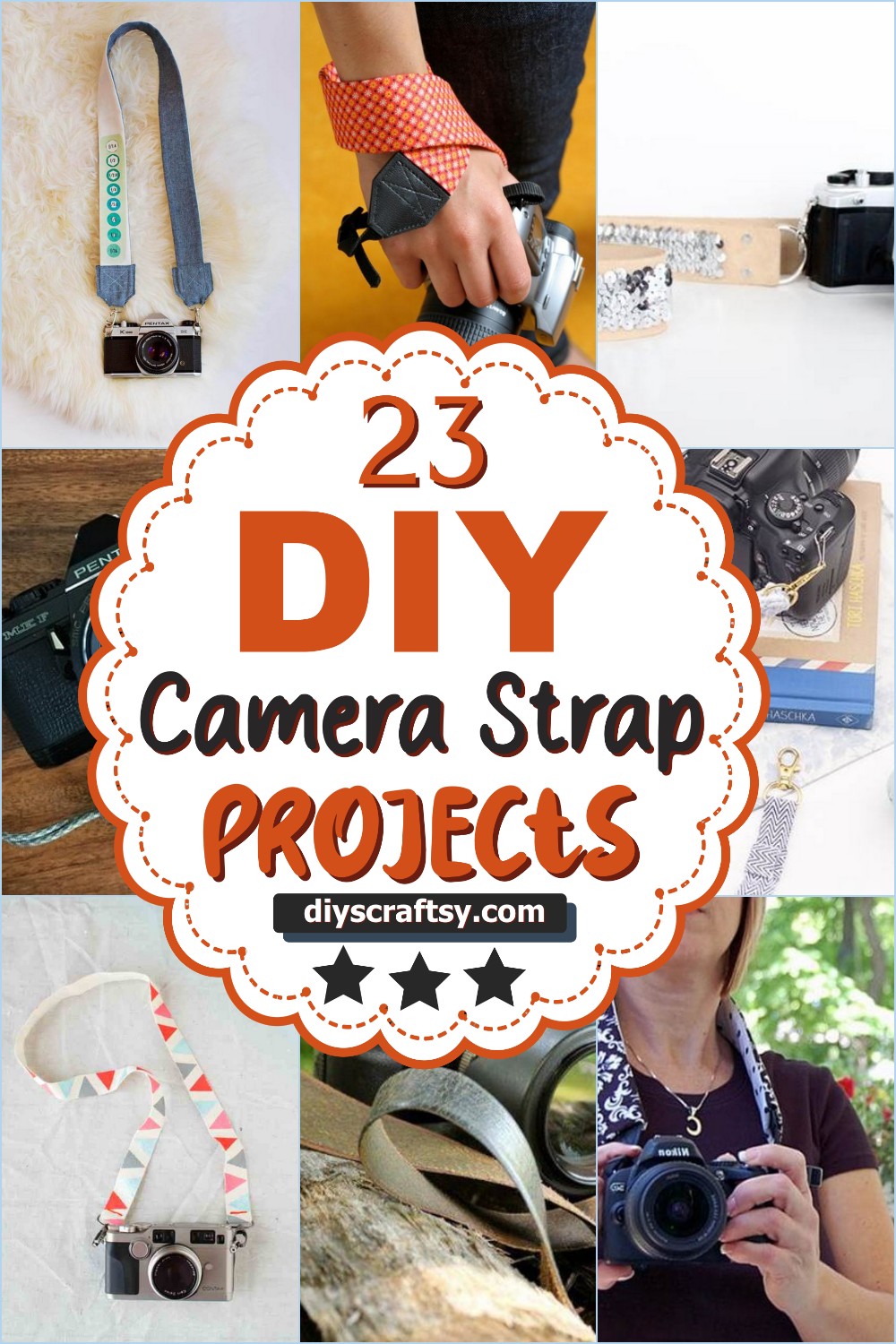 23 DIY Camera Strap Projects - DIYsCraftsy