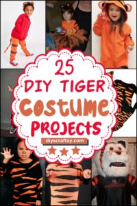 25 Easy DIY Tiger Costume Projects - DIYsCraftsy