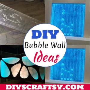 20 DIY Bubble Wall Ideas - DIYsCraftsy