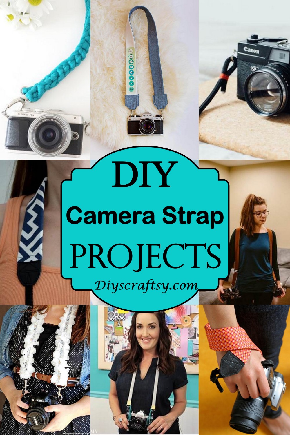 23 DIY Camera Strap Projects - DIYsCraftsy