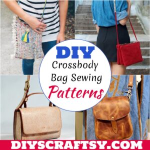 20 DIY Crossbody Bag Sewing Patterns - DIYsCraftsy