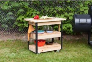 25 DIY Grill Cart Projects - How to Build an Outdoor Grill Cart