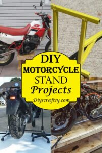 18 DIY Motorcycle Stand Projects For Everyone - DIYsCraftsy
