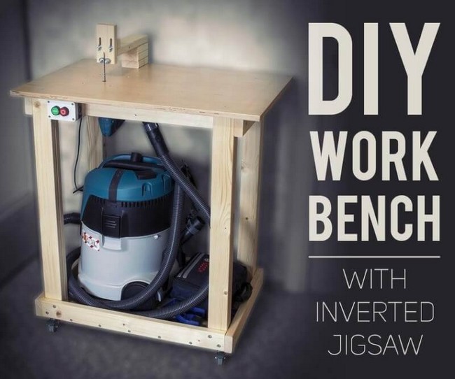 25 Free DIY Workbench Plans For Woodworkers - DIYsCraftsy
