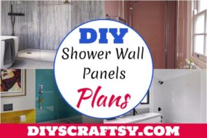 25 DIY Shower Wall Panels Plans - DIYsCraftsy