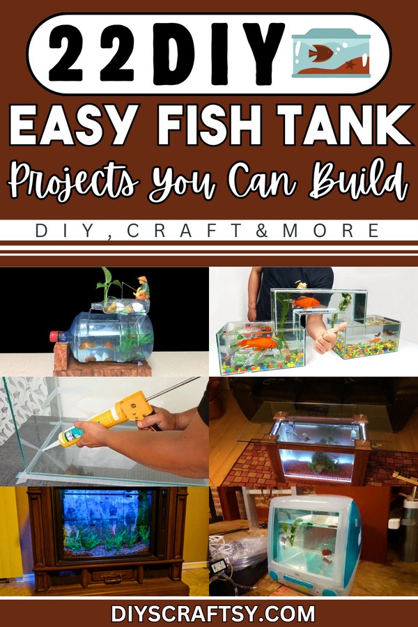 22 DIY Fish Tank Projects You Can Build Free - DIYsCraftsy