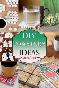 24 DIY Coasters Ideas For Home Decor - DIYsCraftsy