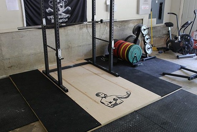 15 DIY Deadlift Platform - DIY Weightlifting Platform - DIYsCraftsy