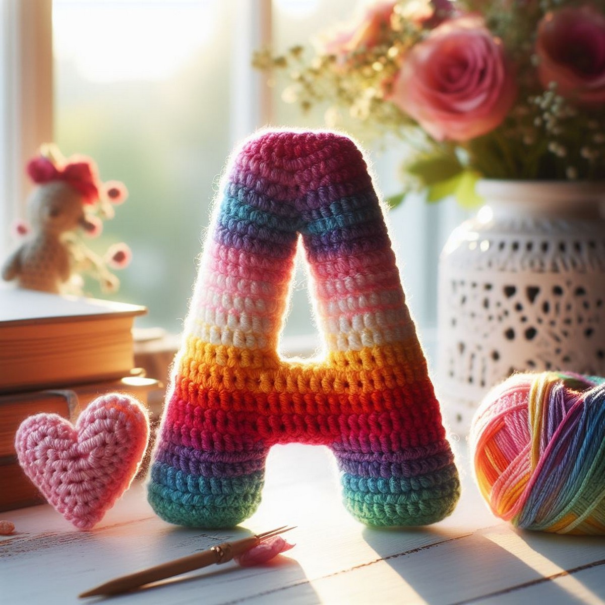 15 Free Crochet Letter Patterns - DIYsCraftsy