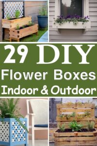 30 Best DIY Flower Box Ideas and Tutorials - DIYsCraftsy