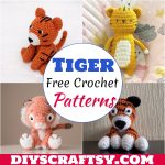 25 Best Tiger Crochet Patterns Free - DIYsCraftsy