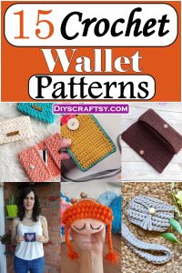 15 Free Crochet Wallet Patterns For All Skill Levels - DIYsCraftsy