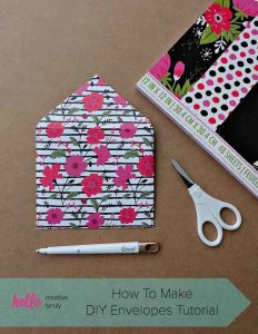 20 DIY Envelope Ideas To Try Them - DIYsCraftsy