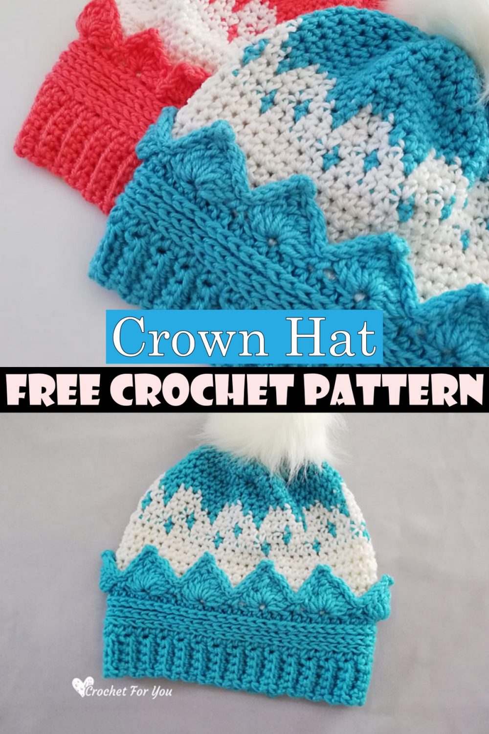 17 Crochet Crown Patterns For Kids - DIYsCraftsy