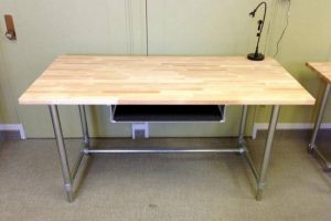 20 DIY Adjustable Standing Desk Projects - DIYsCraftsy