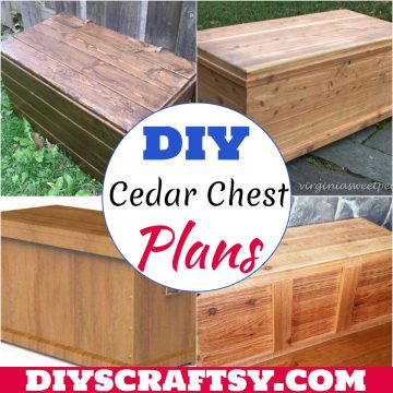 12 DIY Cedar Chest Plans Free Woodworking - DIYsCraftsy