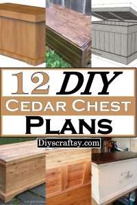12 DIY Cedar Chest Plans Free Woodworking - DIYsCraftsy