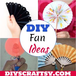 20 Easy DIY Fan Ideas For Summer - DIYsCraftsy