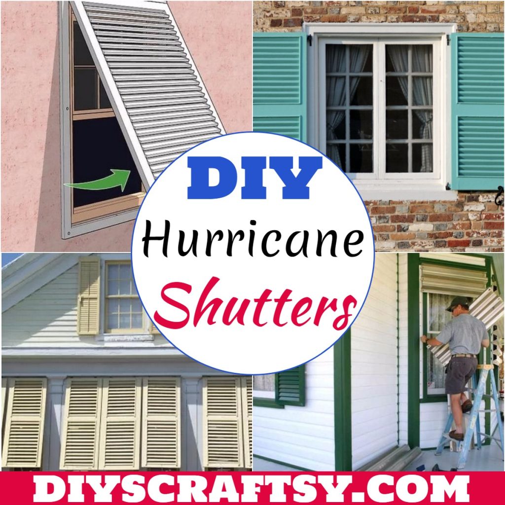 18 DIY Hurricane Shutters For Storm Prevention - DIYsCraftsy