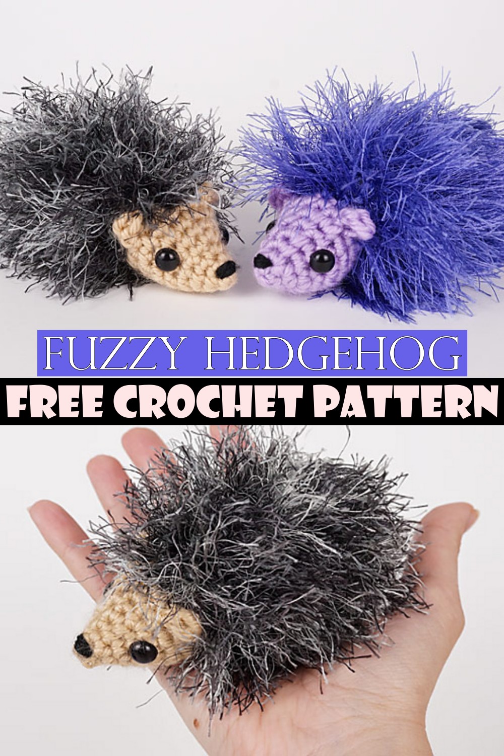 24 Hedgehog Crochet Patterns - DIYsCraftsy