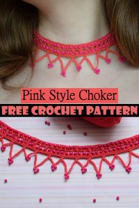 15 Crochet Choker Patterns For Beginners - DIYsCraftsy