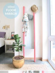 25 DIY Floor Mirror Projects - DIYsCraftsy
