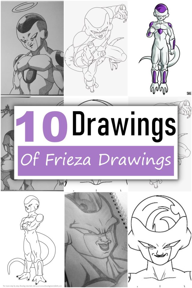 10 Frieza Drawing Ideas For Dragon Ball Z Fans - DIYs Craftsy