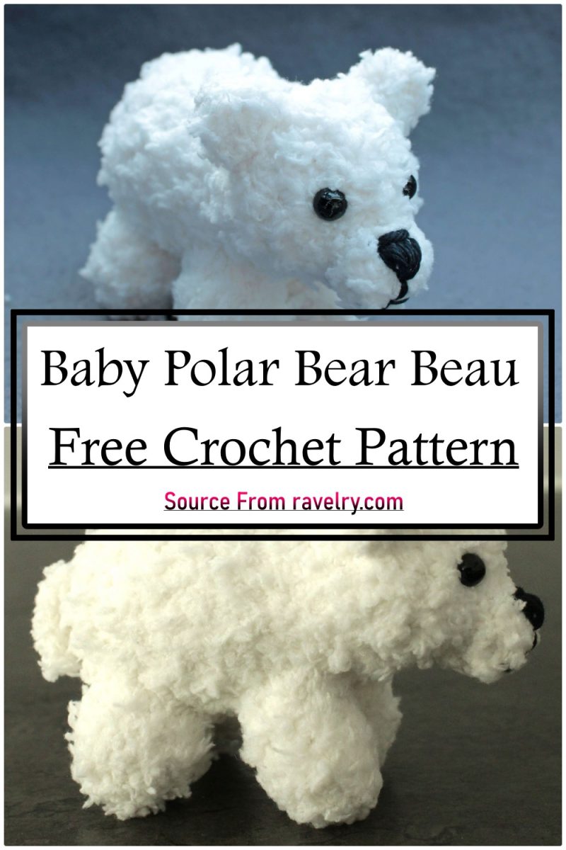 29 Free Crochet Polar Bear Patterns - DIYsCraftsy