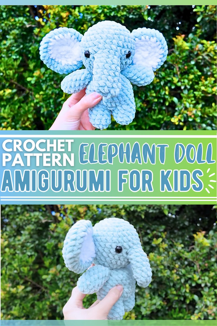 30 Free Crochet Elephant Patterns - DIYsCraftsy