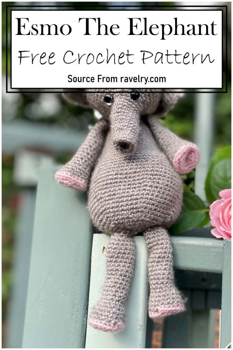 30 Free Crochet Elephant Patterns - DIYsCraftsy