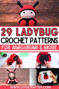 29 Free Crochet Ladybug Patterns - DIYsCraftsy