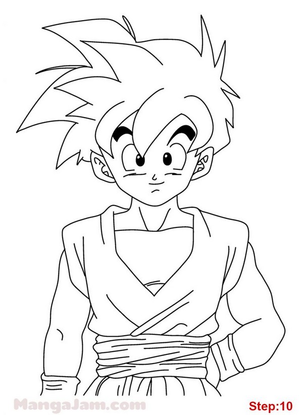 10 Gohan Drawing Ideas For Kids To Enjoy - DIYs Craftsy