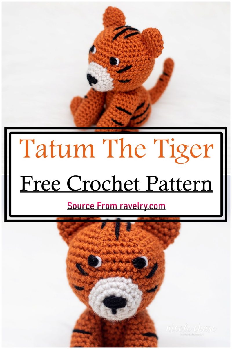 30 Free Crochet Tiger Patterns - DIYsCraftsy