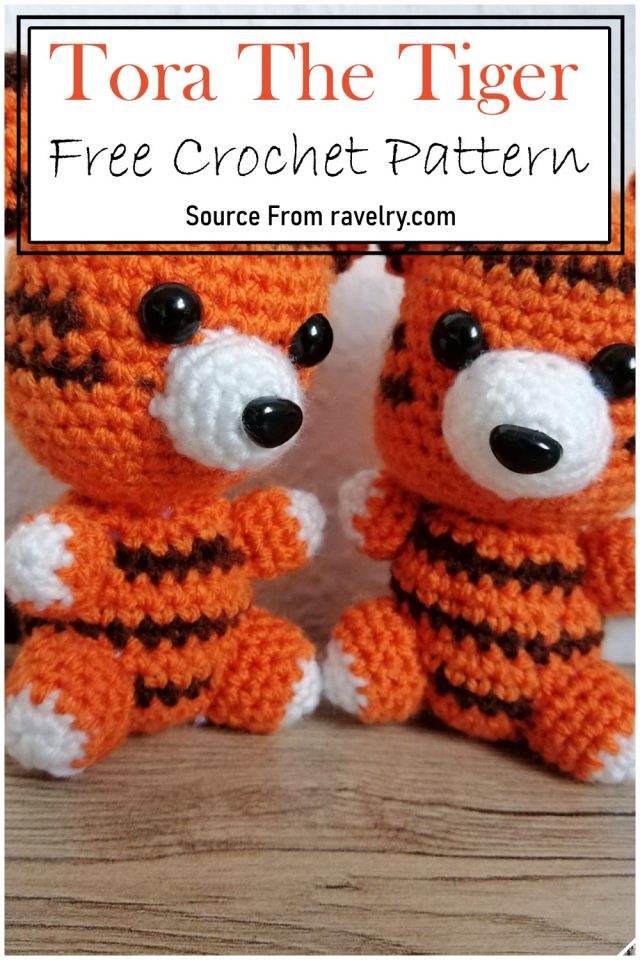 30 Free Crochet Tiger Patterns - DIYsCraftsy