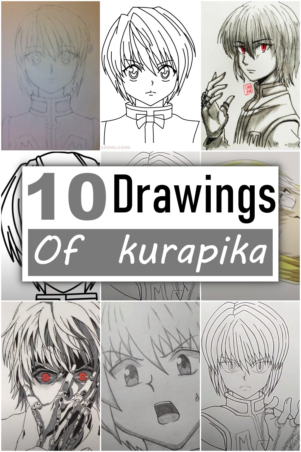 10 Kurapika Drawing Ideas From Hunter x Hunter - DIYS Craftsy