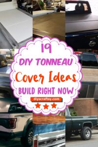 19 Easy DIY Tonneau Cover Ideas To Build Right Now - DIYsCraftsy