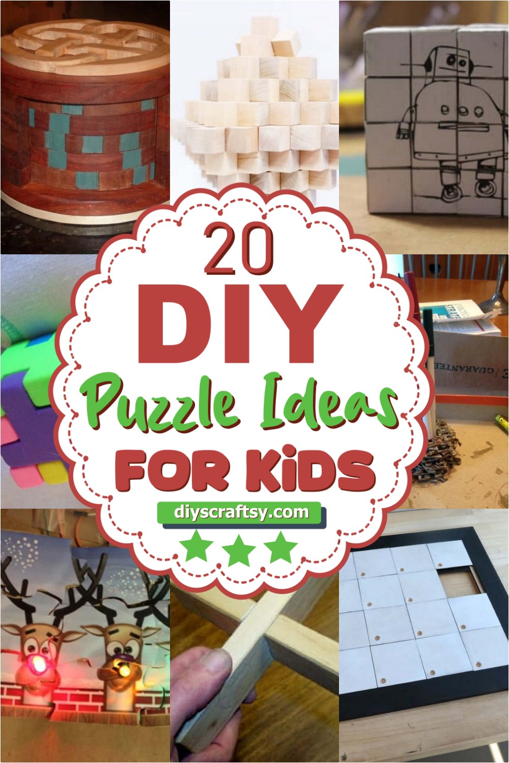 20 DIY Puzzle Ideas For Kids DIYsCraftsy 20 DIY Puzzle Ideas For Kids DIYsCraftsy