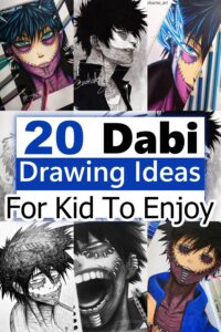 20 Dabi Drawing Ideas For Kid To Enjoy - DIYsCraftsy