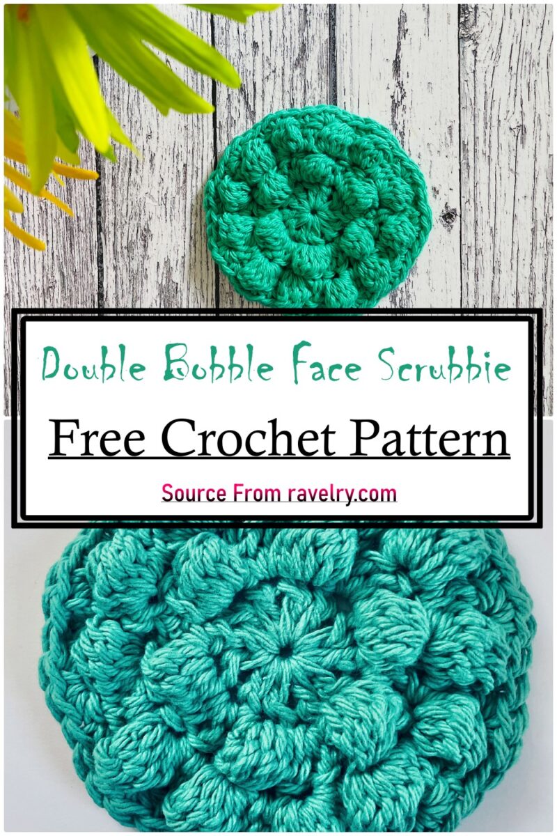 29 Free Crochet Face Scrubbies Patterns For Daily Washing Routine ...